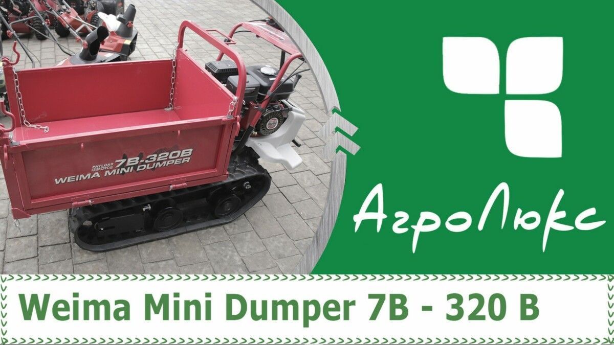 Weima Mini Dumper 7B - 320 B — Buy Weima Mini Dumper 7B - 320 B cheap ...