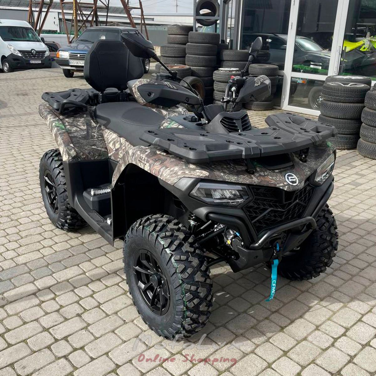 Утилітарний квадроцикл CFMOTO CFORCE 520L EPS — Купити Утилітарний ...