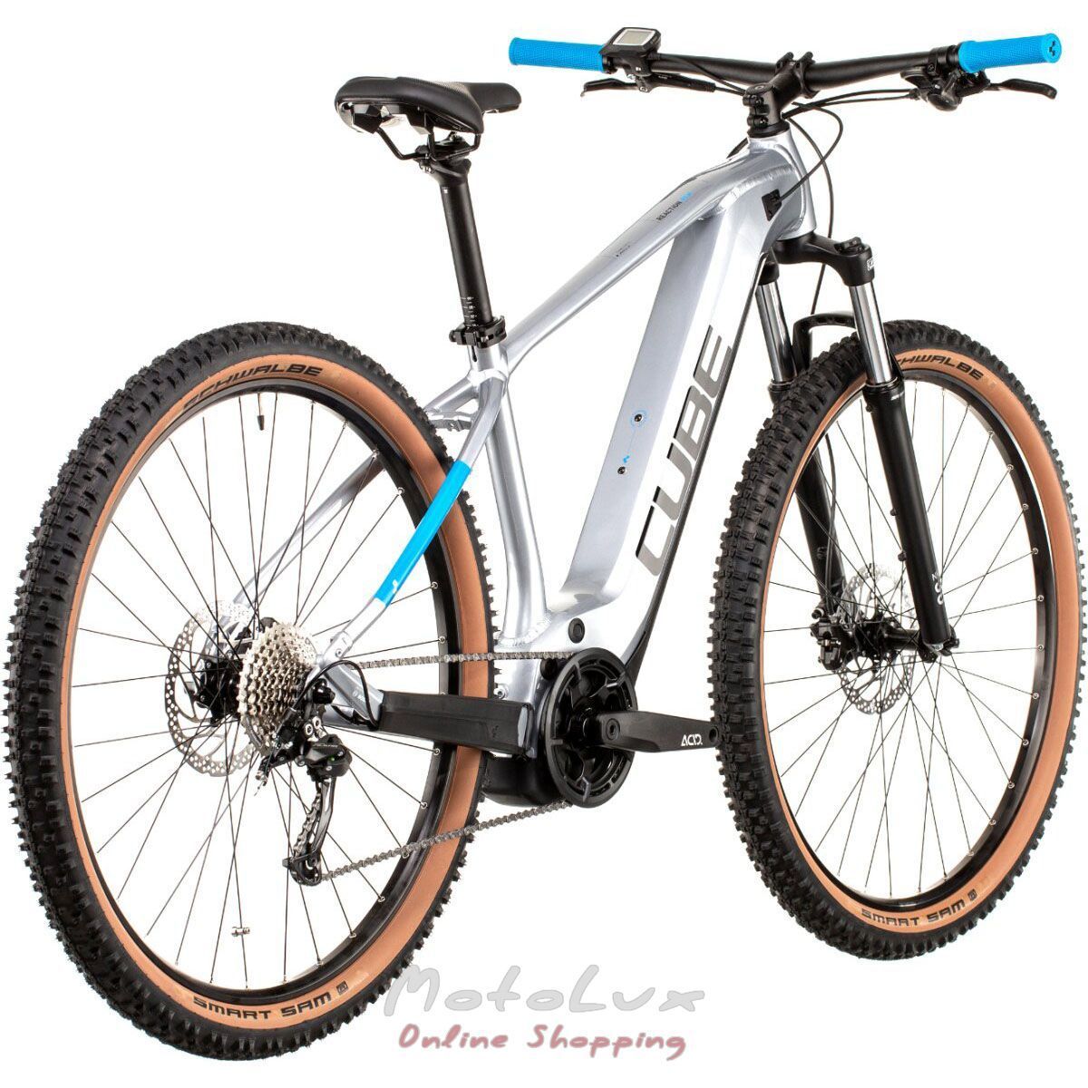 Elektrický bicykel Cube Reaction Hybrid Performance 500, polarsilver n ...